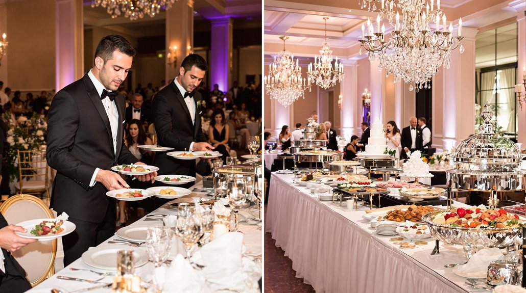 Wedding Catering Styles Compared: Service Options – Cheese Wedding Cake ...
